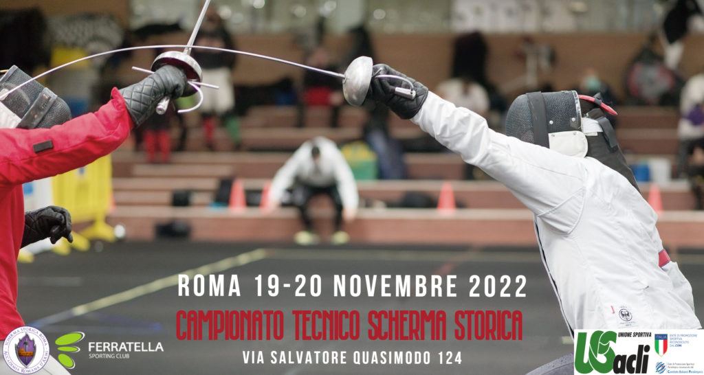 NUOVA AVVENTURA CON LA SCHERMA STORICA, NEL WEEKEND I PRIMI CAMPIONATI ...